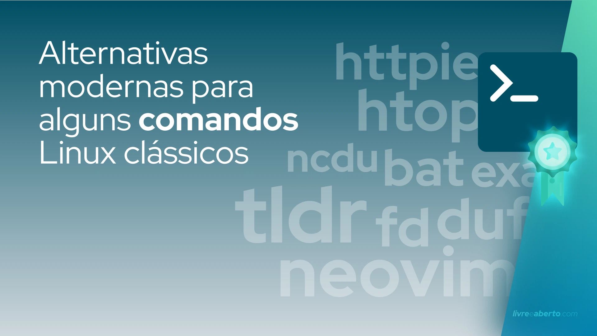 Alternativas modernas para alguns dos comandos Linux clássicos • é ...