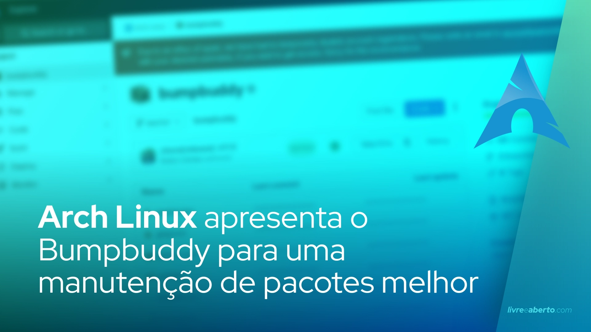 A primeira versão ISO do Arch Linux com Linux 6.15 já está disponível ...