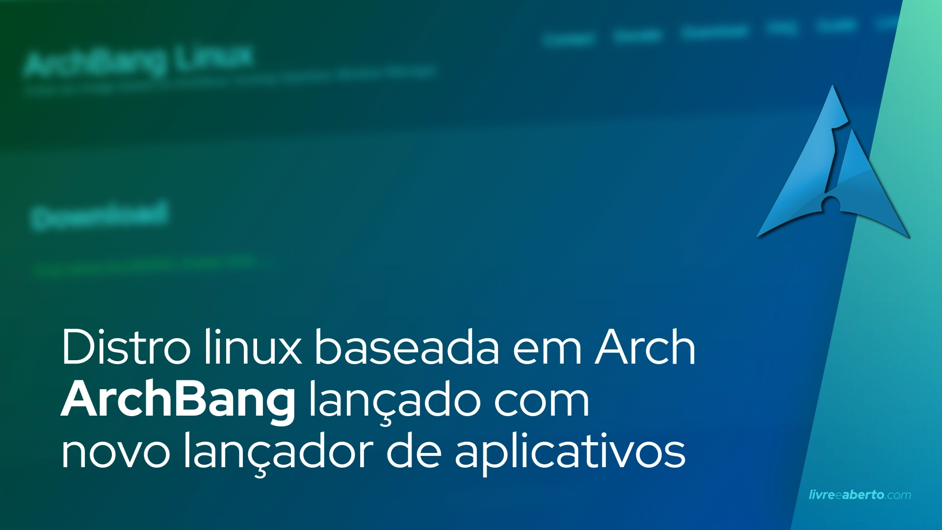 Distro Linux baseada em Arch ArchBang lançado com novo lançador de ...