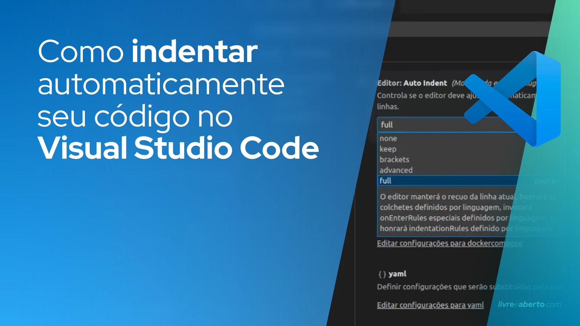 Como Recuar indentar Automaticamente Seu C digo No Visual Studio Code