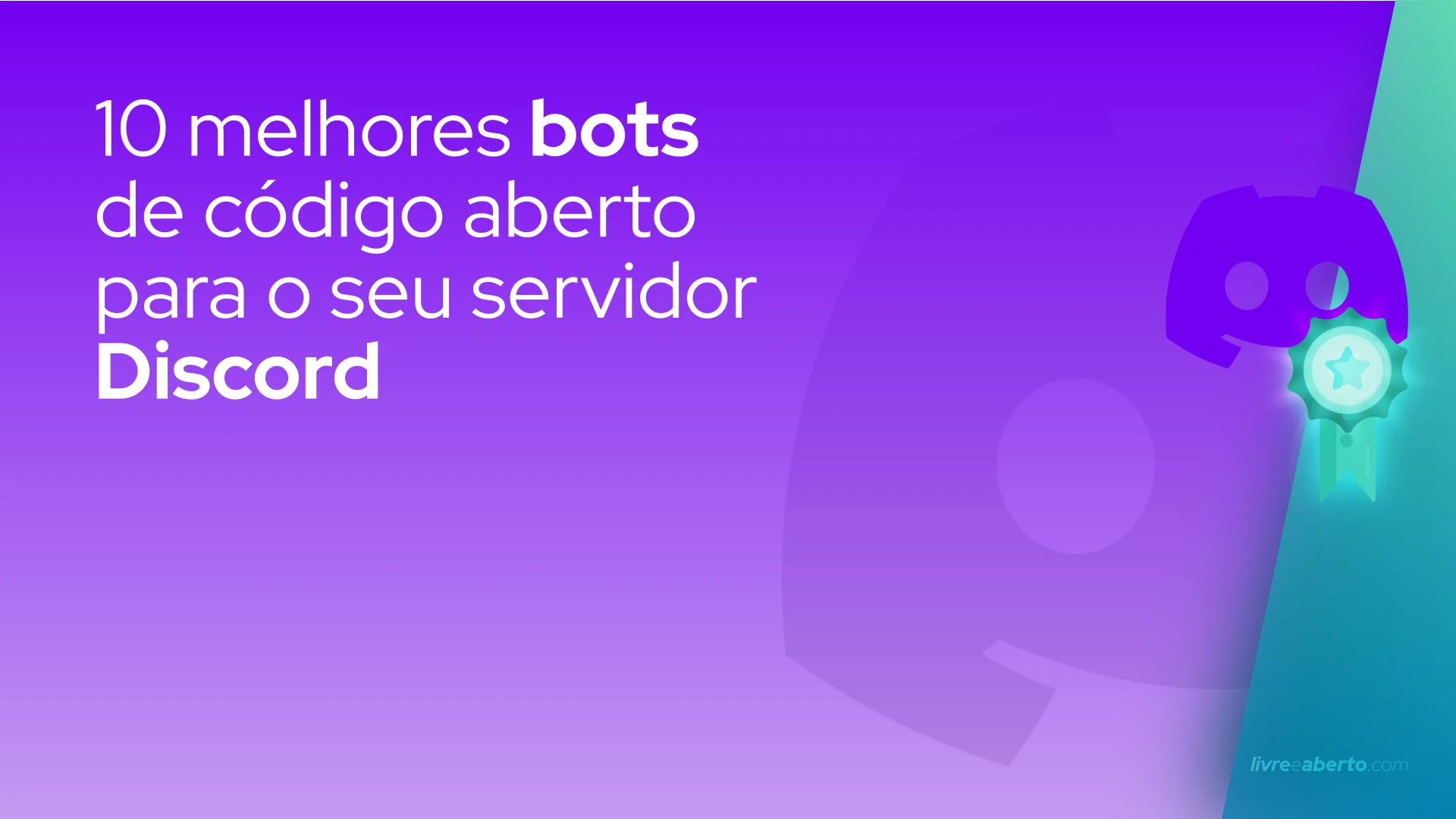 10 melhores bots de código aberto para o seu servidor Discord