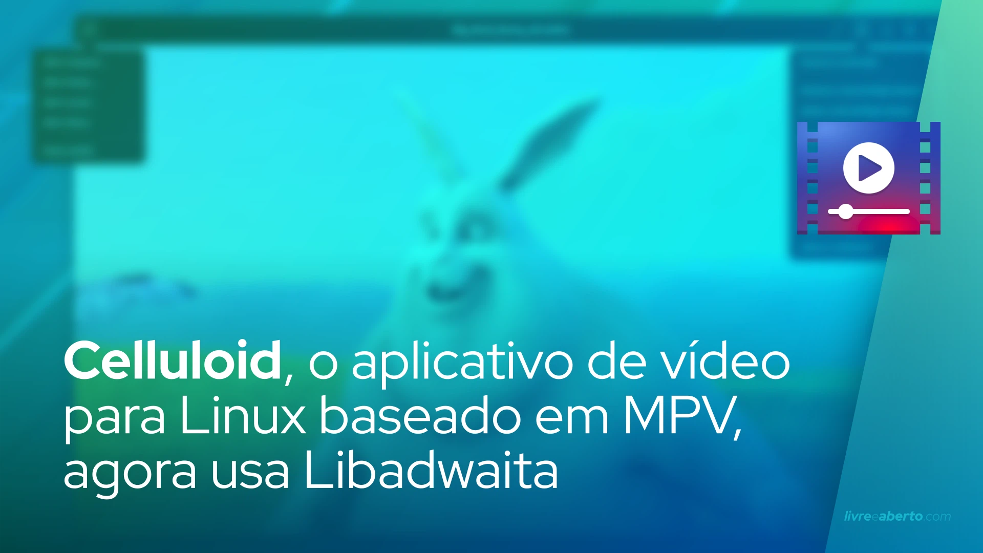 Celluloid, o aplicativo de vídeo para Linux baseado em MPV, agora usa Libadwaita