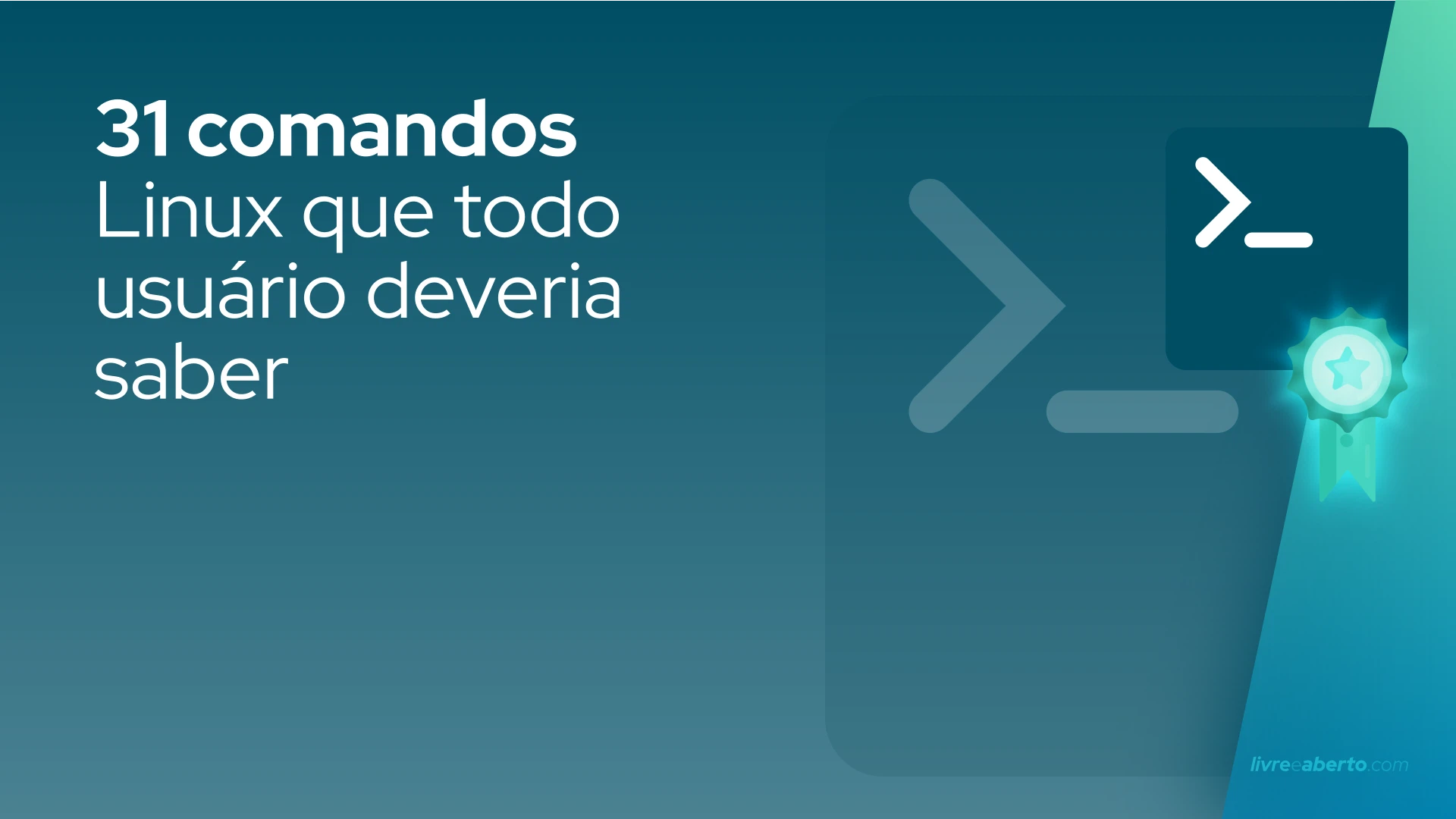 31 comandos Linux que todo usuário deveria saber