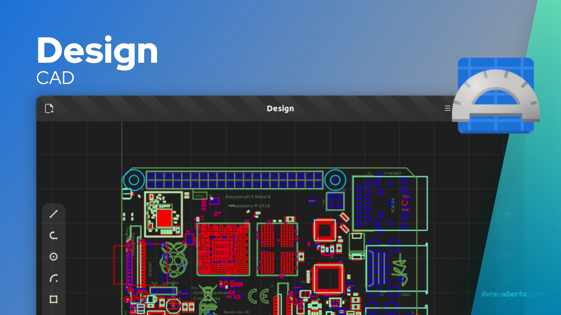 Novo software CAD 2D para Linux, Design, está disponível