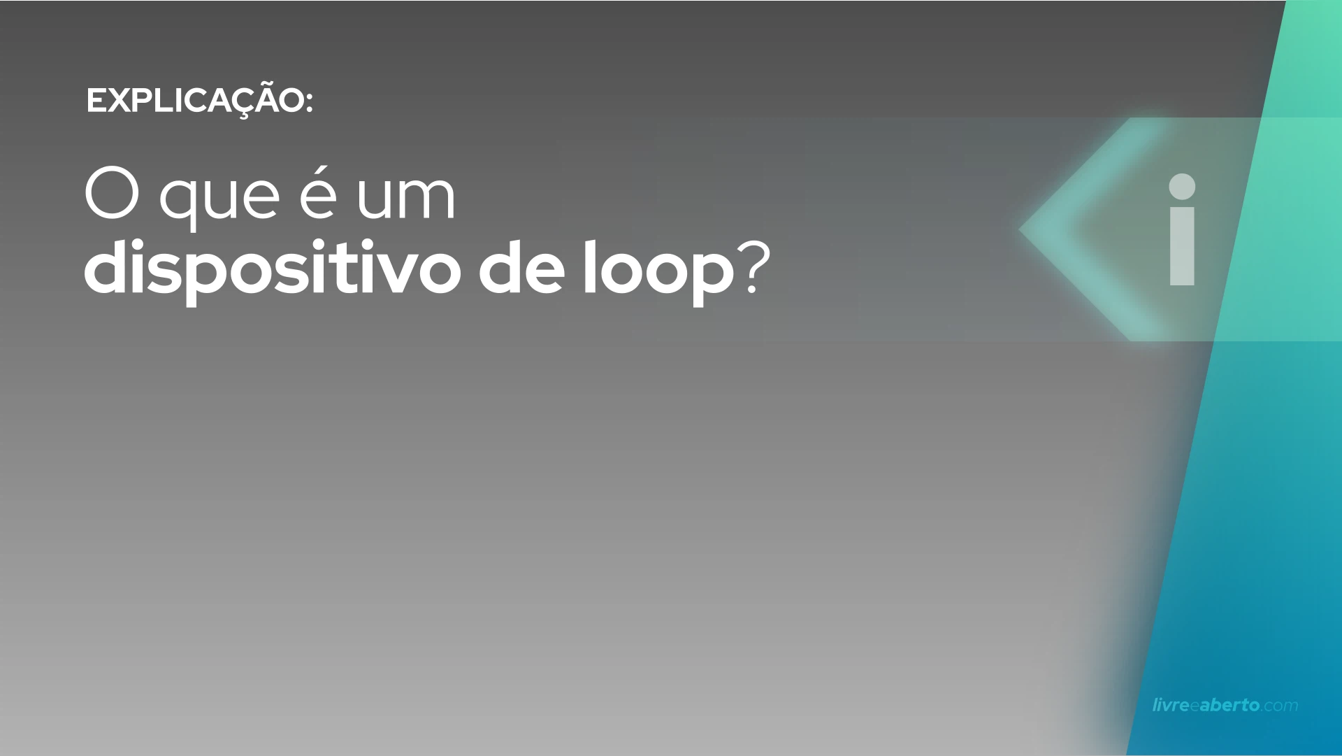 O que é um dispositivo de loop no Linux?