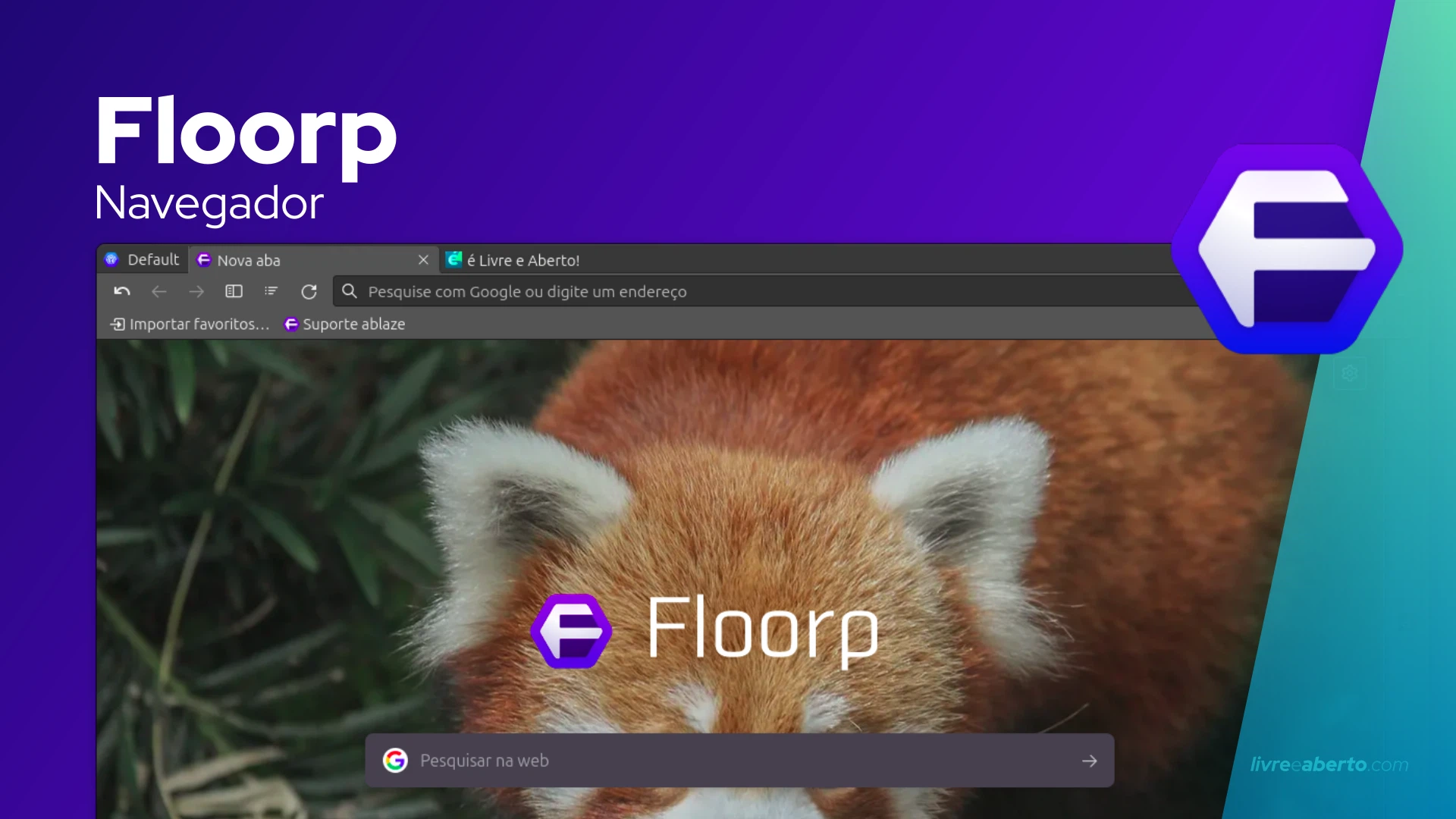Navegador Floorp: Será o derivado mais avançado do Firefox multiplataforma?