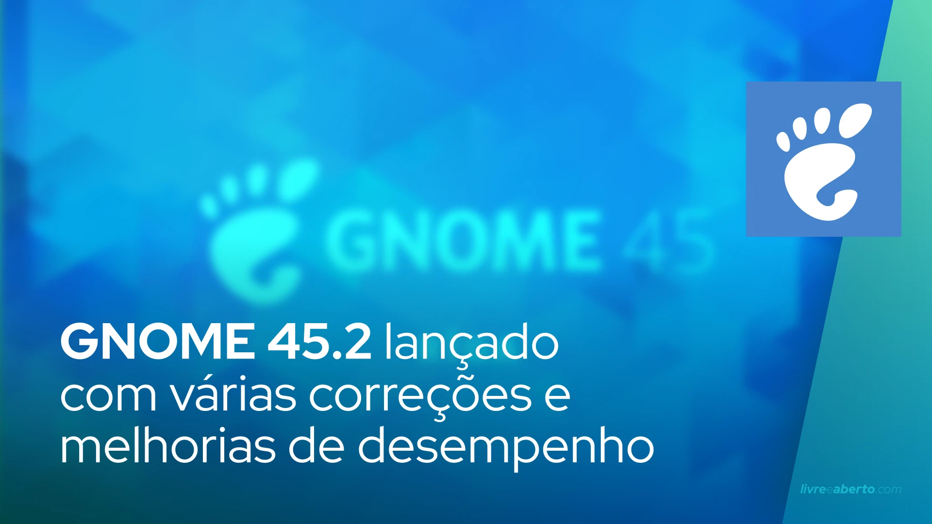 GNOME 45.2 lançado com várias correções e melhorias de desempenho