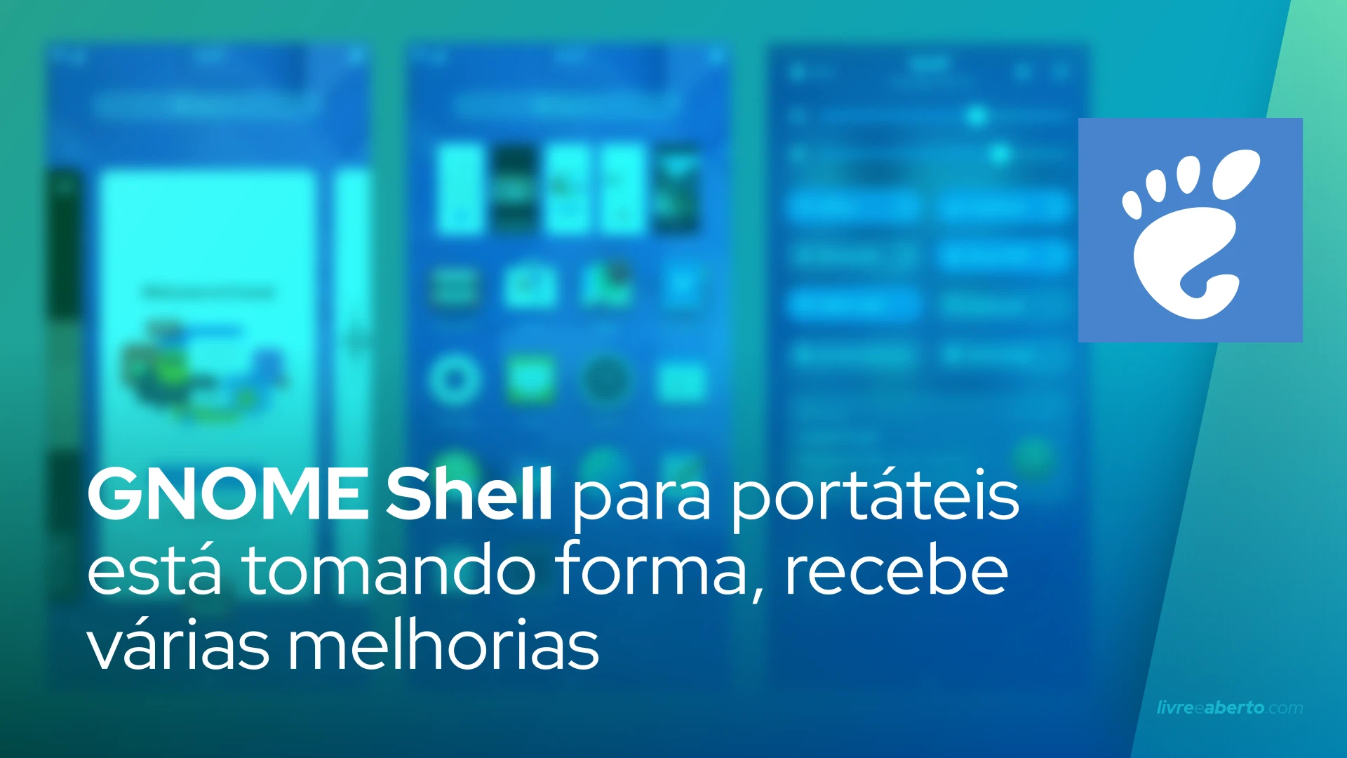 GNOME Shell para portáteis está tomando forma, recebe novos gestos de ...