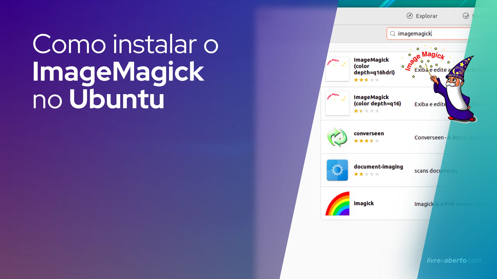 Como instalar o ImageMagick no Ubuntu