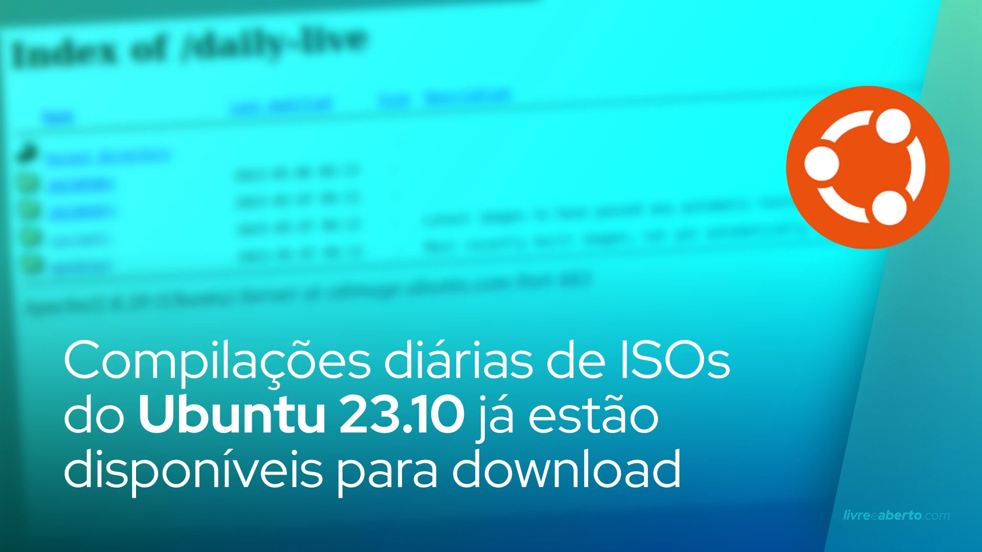 Compilações diárias de ISOs do Ubuntu 23.10 (Mantic Minotaur) já estão ...