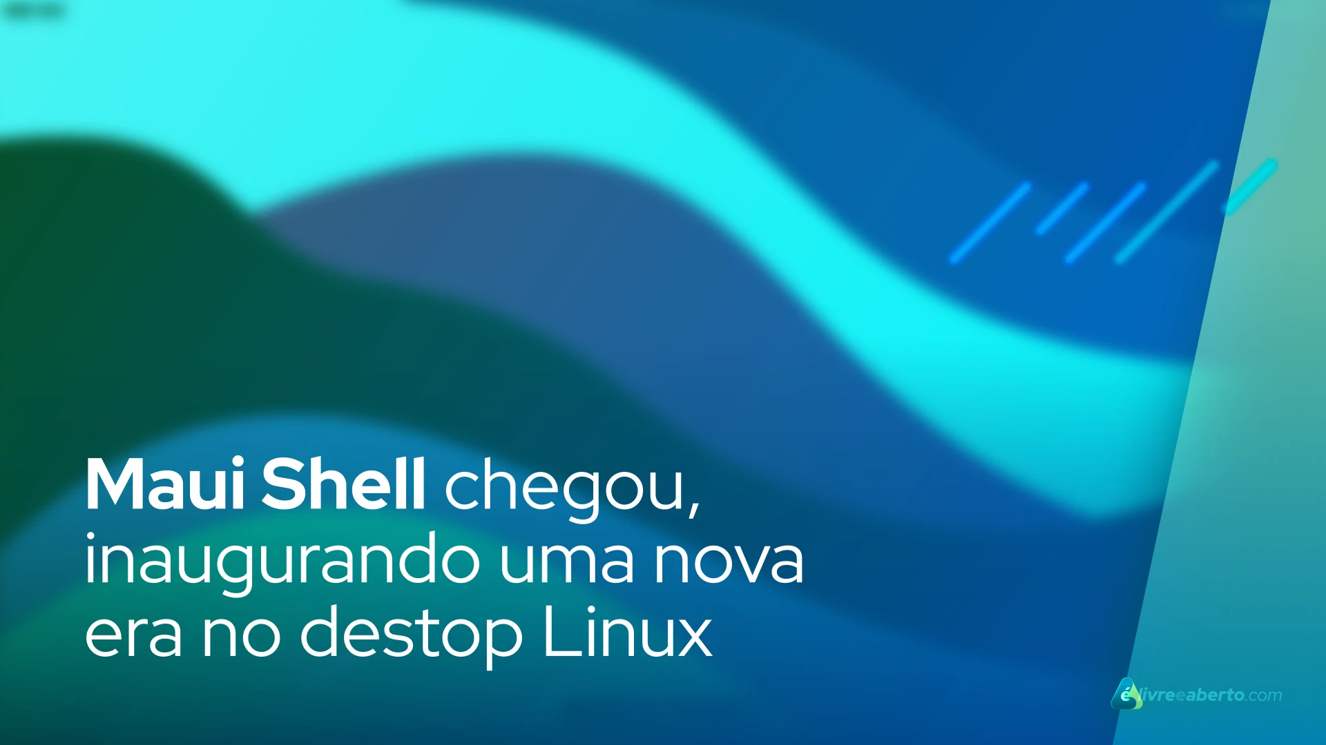 Maui Shell chegou, inaugurando uma nova era do desktop Linux