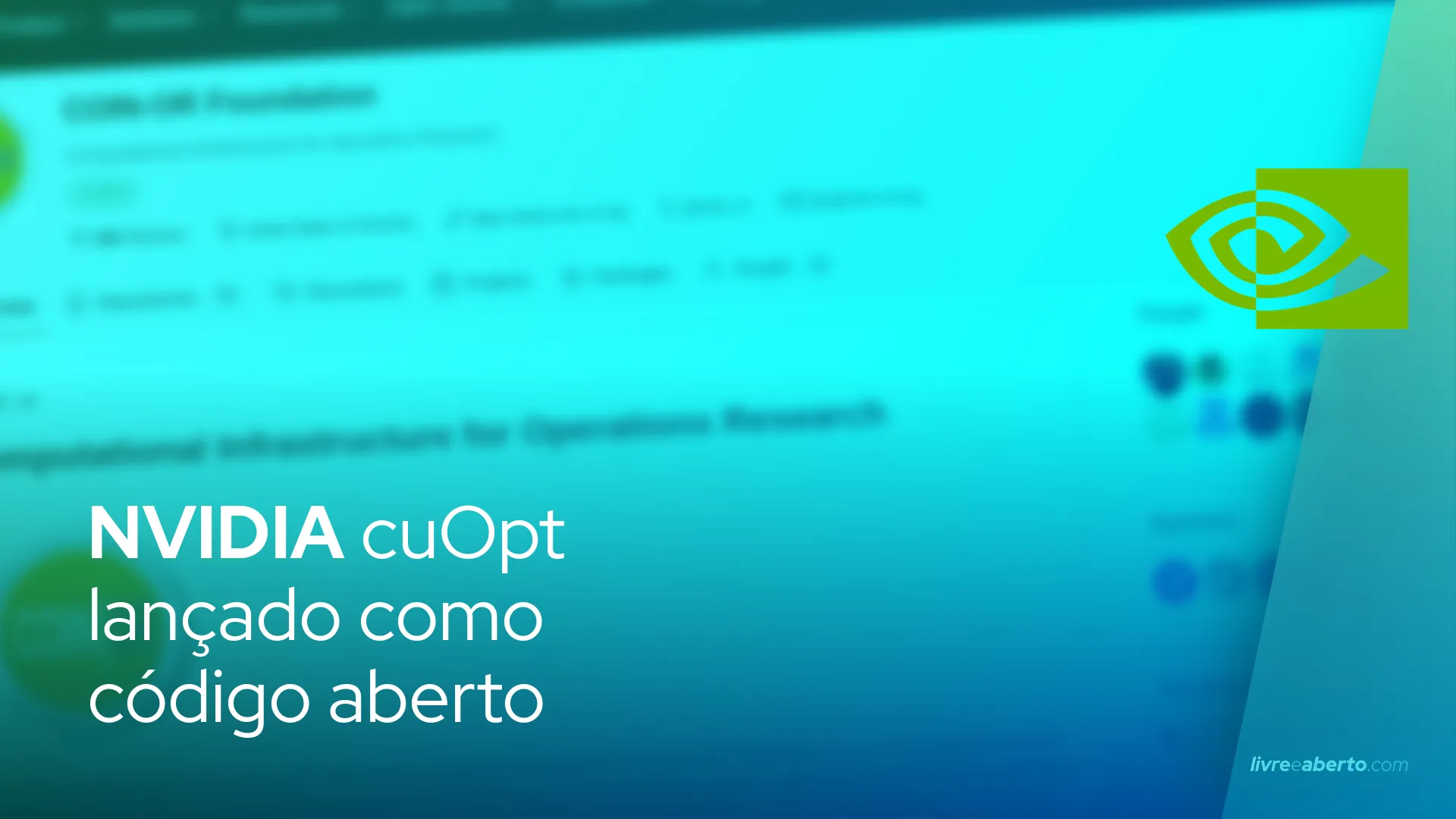 NVIDIA cuOpt foi de código aberto