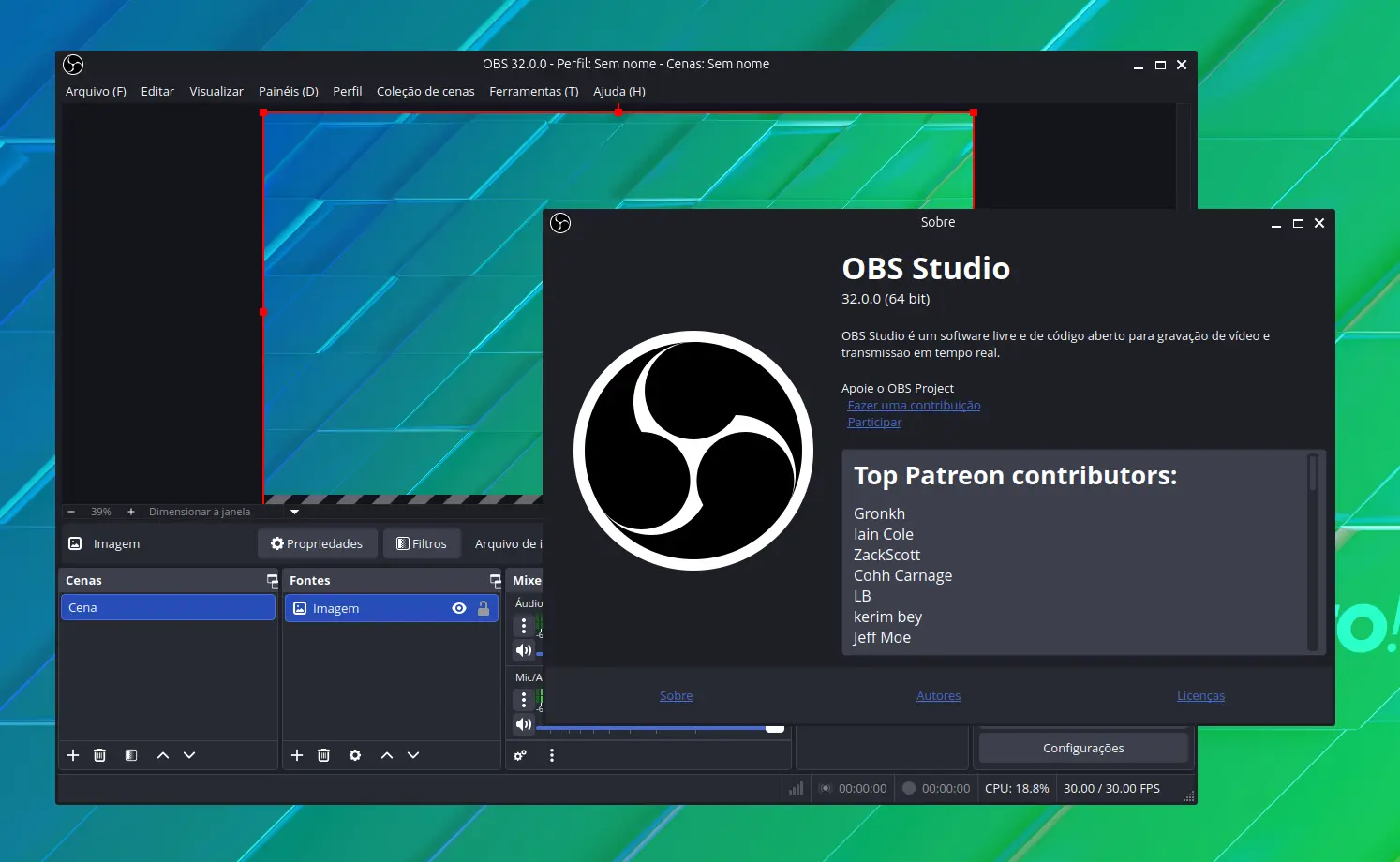 OBS Studio 32.0 chega com gerenciador de plug-ins, áudio NVIDIA RTX e ...