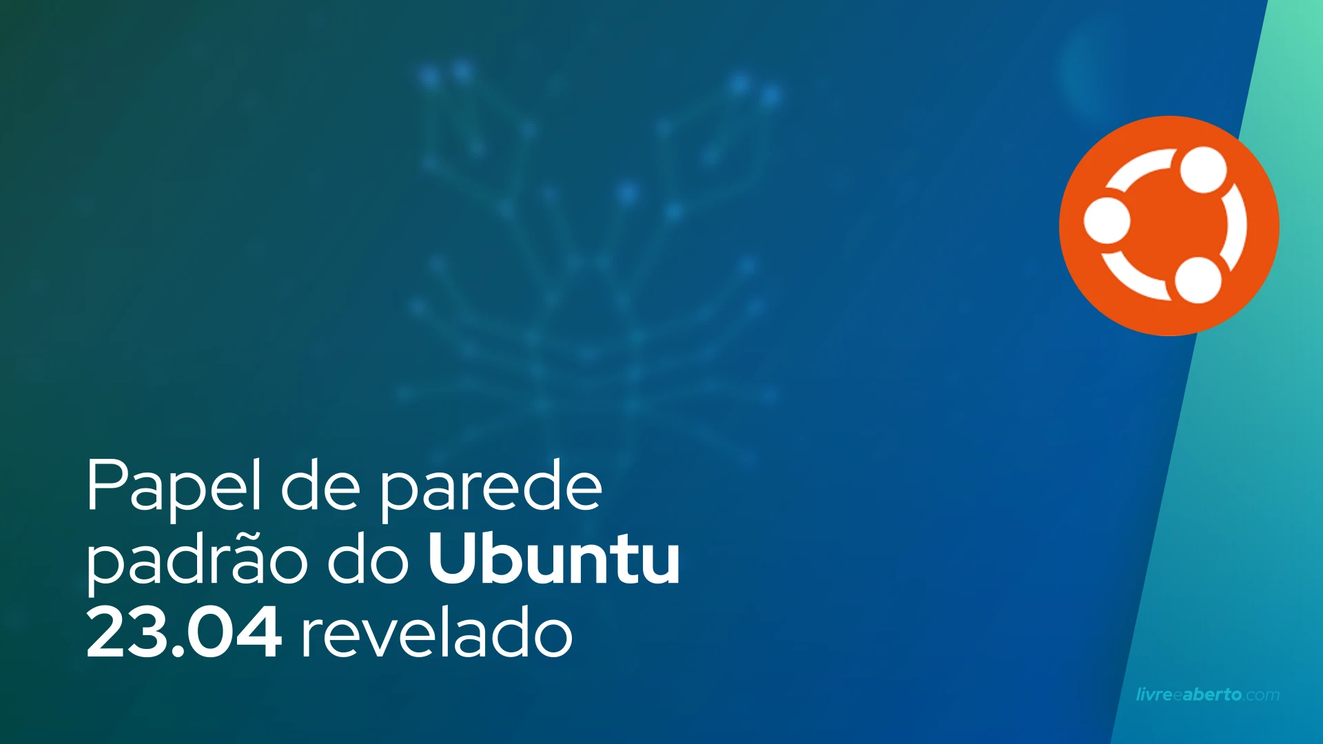 Papel de parede padrão do Ubuntu 23.04 revelado