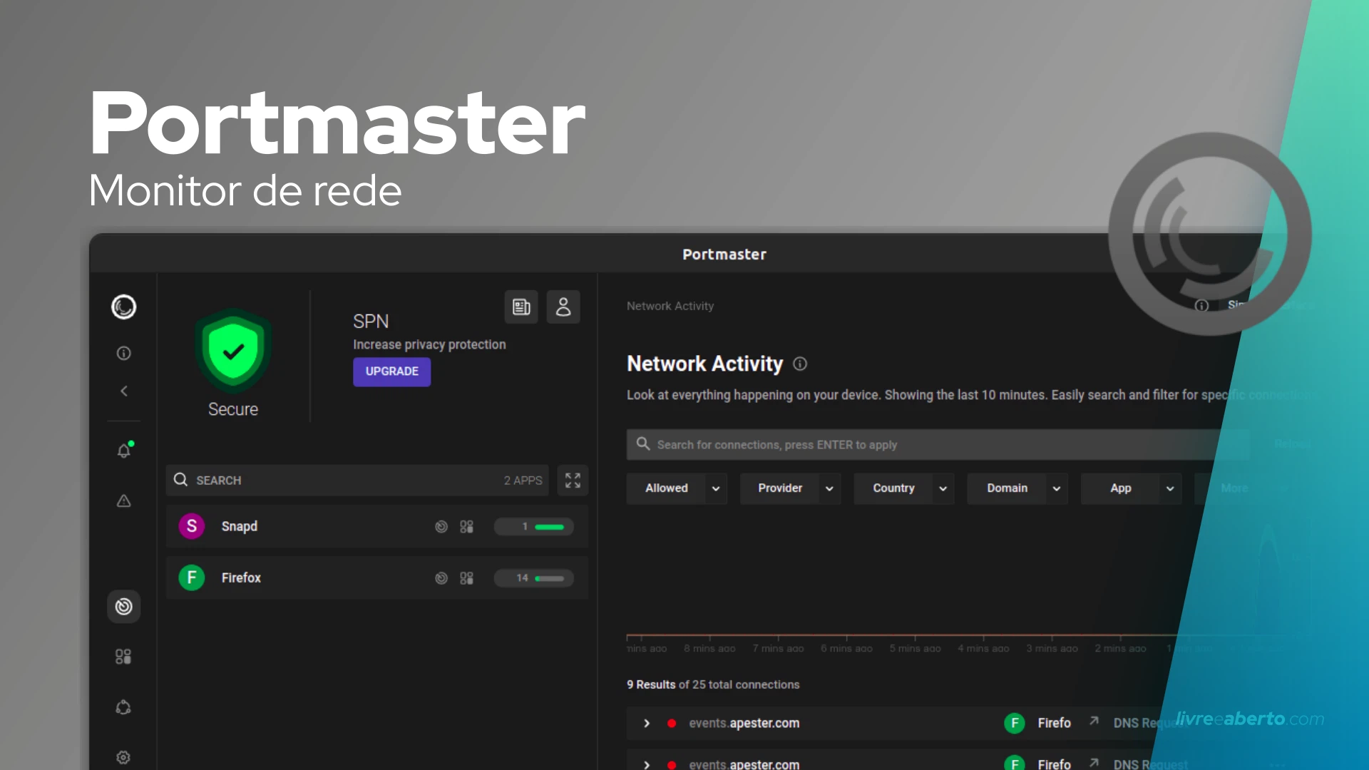 Portmaster: Uma alternativa ao Glasswire para monitorar e proteger ...