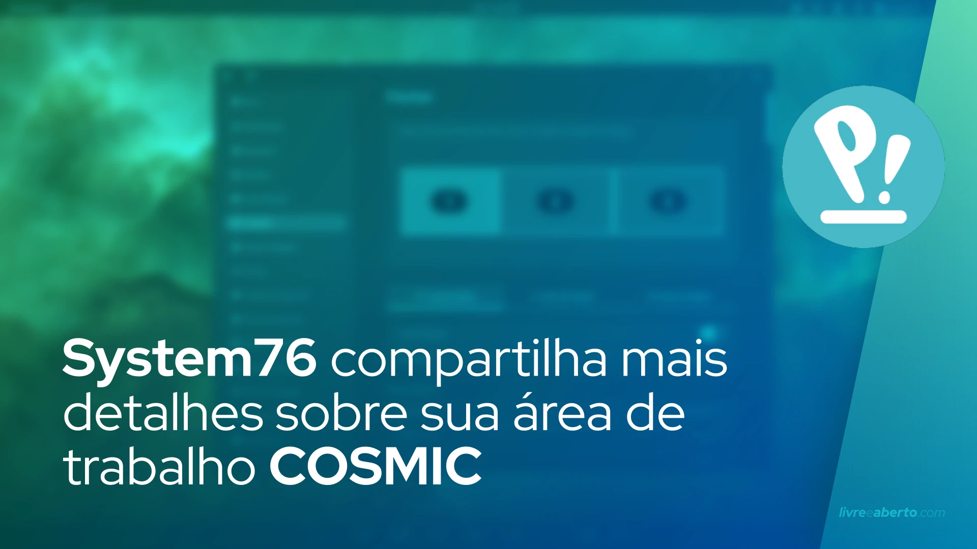 System76 compartilha mais detalhes sobre sua área de trabalho COSMIC baseada em Rust