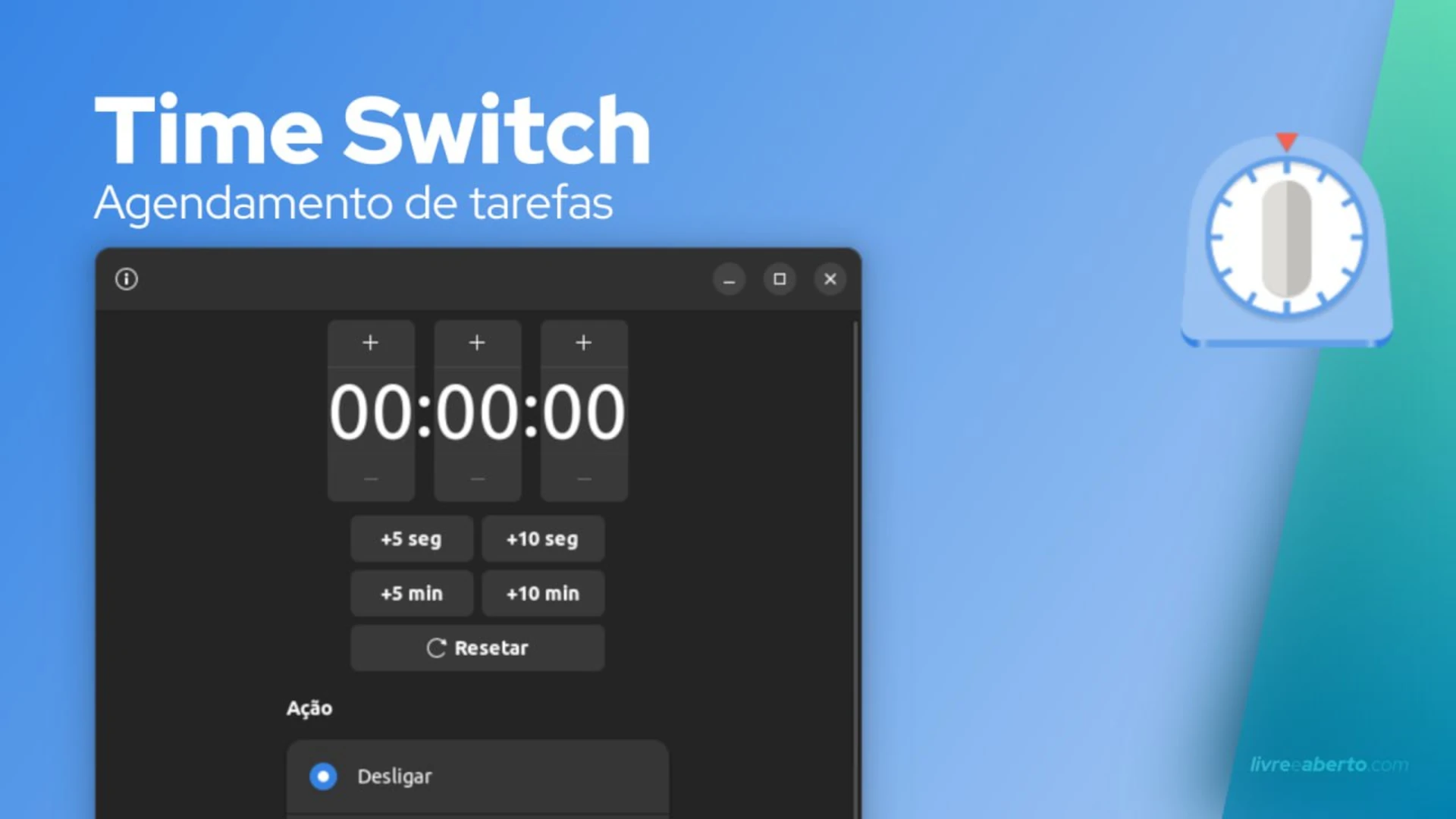 Use o Time Switch para agendar tarefas no Linux