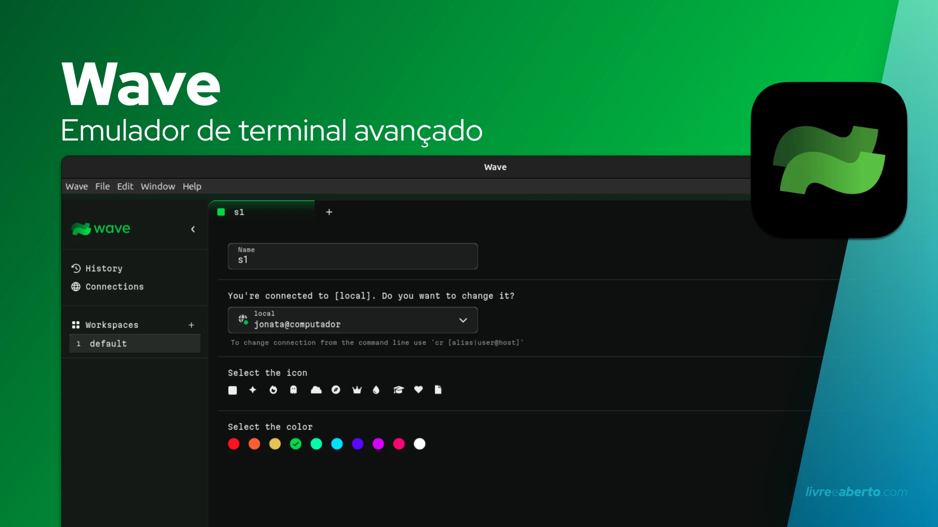 Wave: Um novo terminal Linux moderno que você vai adorar se você odeia linha de comando